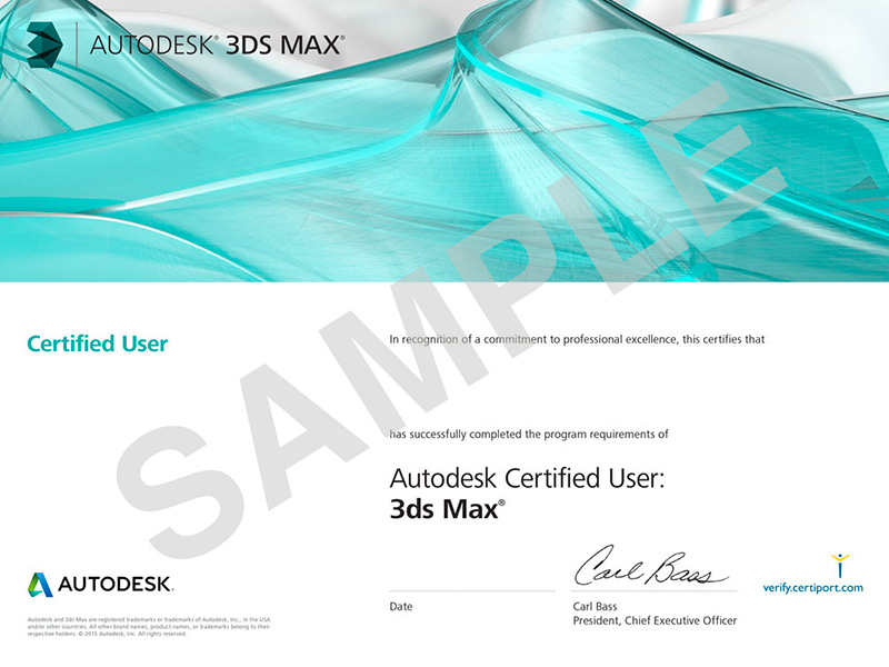 Certificazione Autodesk Certified User ACU | UniSapiens