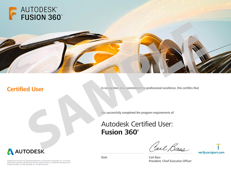 Certificazione Autodesk Certified User ACU | UniSapiens